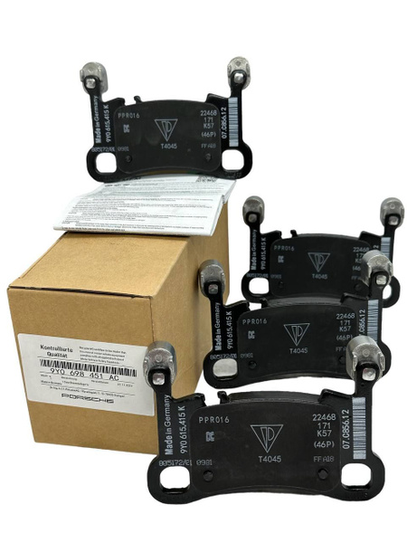 Колодки тормозные задние ориг Porsche Cayenne 17> Порше Кайен ...