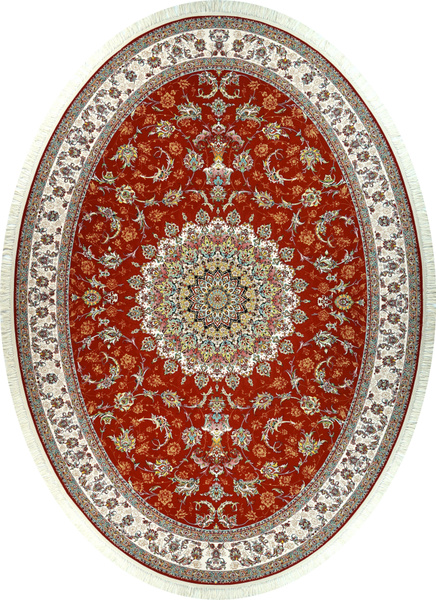 Ковер Шерсть и Шёлк Persian Design 2207 red, 350х - купить по выгодной ...