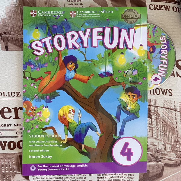 STORYFUN 4 Student's Book+CD, 2nd edition - купить с доставкой по ...