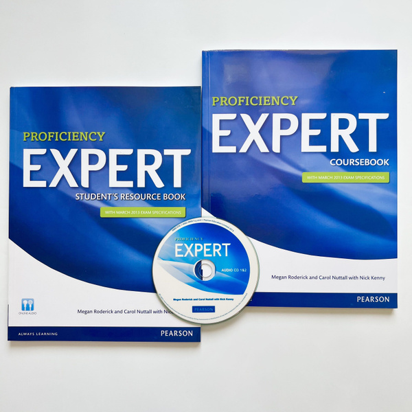 Expert Proficiency, Coursebook, Student's Resource book + CD ( учебник, раб.тетрадь + диск ...