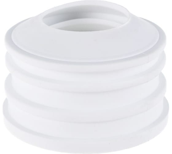 Сантехническая манжета для канализации MPF 50х32, белая, уплотнительная, переходная 10 шт ...