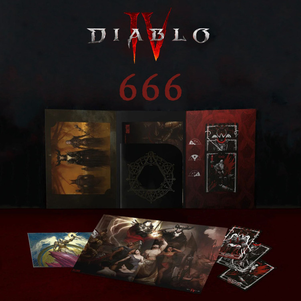 Набор Diablo IV 666 - купить с доставкой по выгодным ценам в интернет-магазине OZON (1632153669)