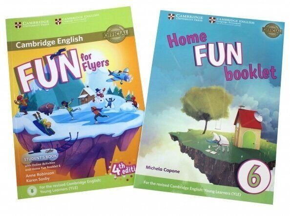 English Fun for Flyers 4th Edition Student's Book with CD + Home Fun ...