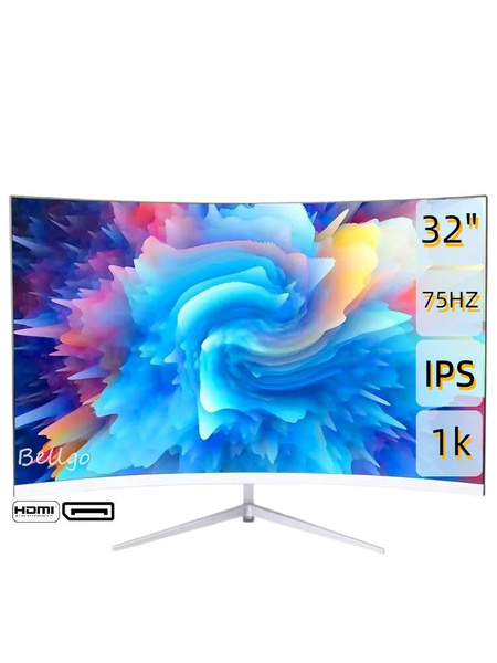 Монитор 75гц игровой изогнутый Full HD без рамки 32" - купить по ...