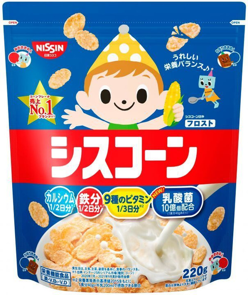 Nissin Cisco Хлопья Кукурузные 220г Япония - купить с доставкой по выгодным ценам в интернет ...