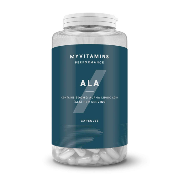 Альфа липоевая кислота из Великобритании Myvitamins Alpha Lipoic acid ...