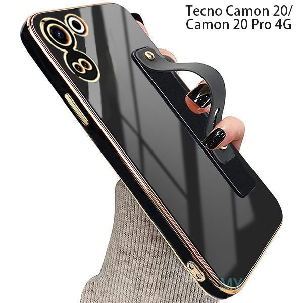 ДляTecno Camon 20/Camon 20 Pro 4G Зеркальный браслет Гальванический ...
