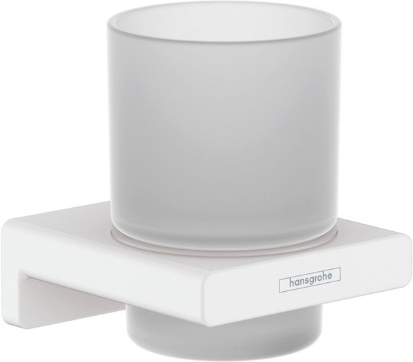 Стакан Hansgrohe AddStoris 41749700 из латуни, стеклянный купить на ...