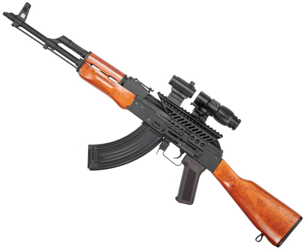 Страйкбольный автомат Cyma RKM CM048M 6 мм (дерево, Hop-up) - купить с ...