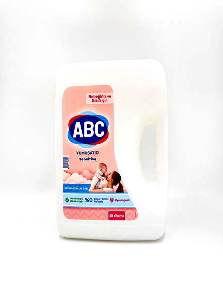 Кондиционер для белья ABC Sensitive 5л - купить с доставкой по выгодным ценам в интернет ...