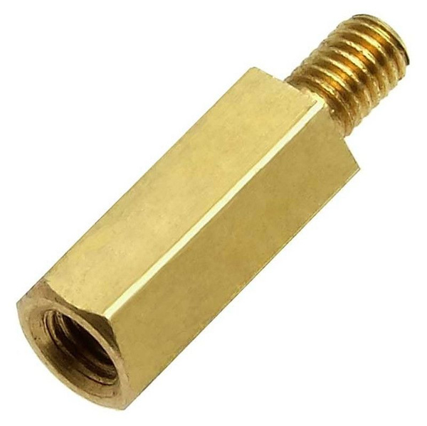 PCHSN-10 М4 стойка монтажная шестигранная для печатной платы (10 штук) - купить с доставкой по ...