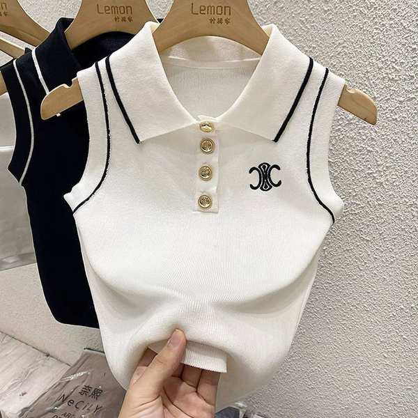 Футболка CELINE, размер 46, цвет белый, 针织 - купить по выгодной цене в ...