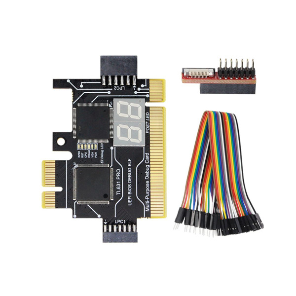 Анализатор LPC Отладочная карта PCI PCI-E Комплект пост-тестирования ...