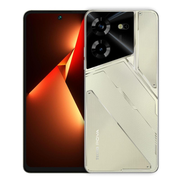 Смартфон Tecno POVA 5 8/256GB Amber Gold - купить по выгодной цене в ...