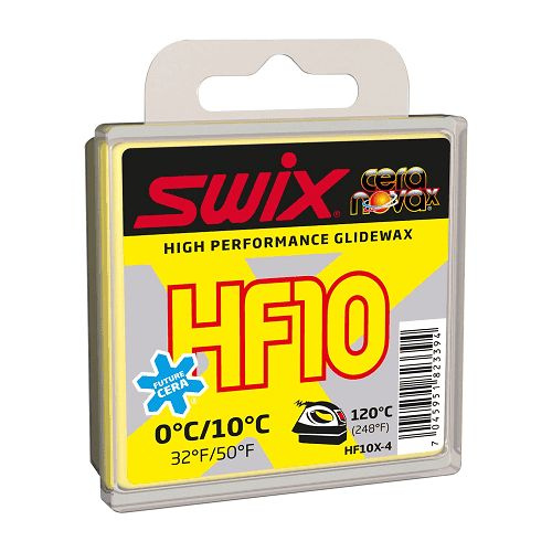 Парафин SWIX HF10X 0+10 40g купить по выгодной цене в интернет-магазине OZON (1123166739)