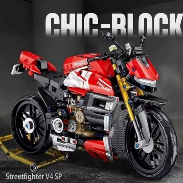Совместим с лего Ducati motorcycle модель мотоцикла building block toys ...