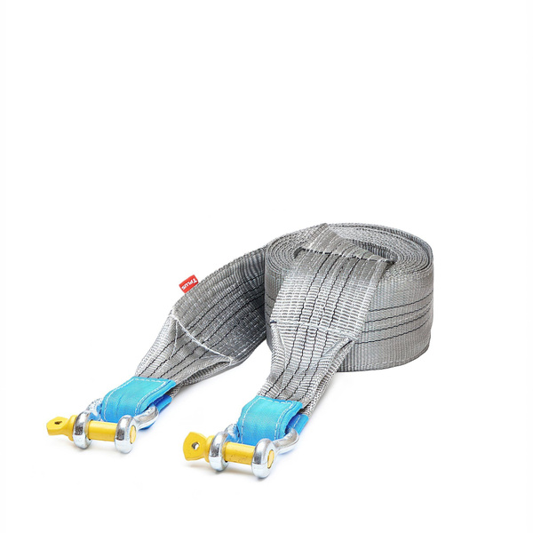 Трос буксировочный для грузового автомобиля 24 т 8 м с шаклами, Tplus купить на OZON по низкой ...