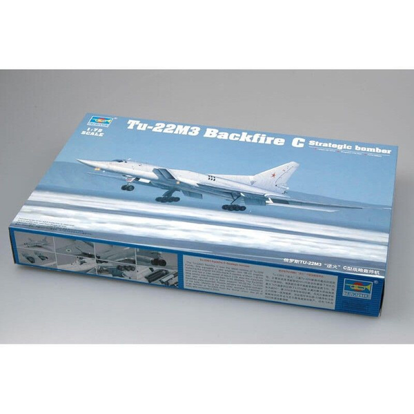 Стратегический бомбардировщик Ту-22М3 Backfire масштаб 1/72 - купить с ...
