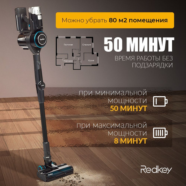 Пылесос беспроводной Redkey F10 - купить с доставкой по выгодным ценам ...