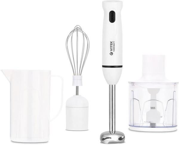Блендер VITEK VT-8531, погружной, белый/белый купить по низкой цене с доставкой в интернет ...