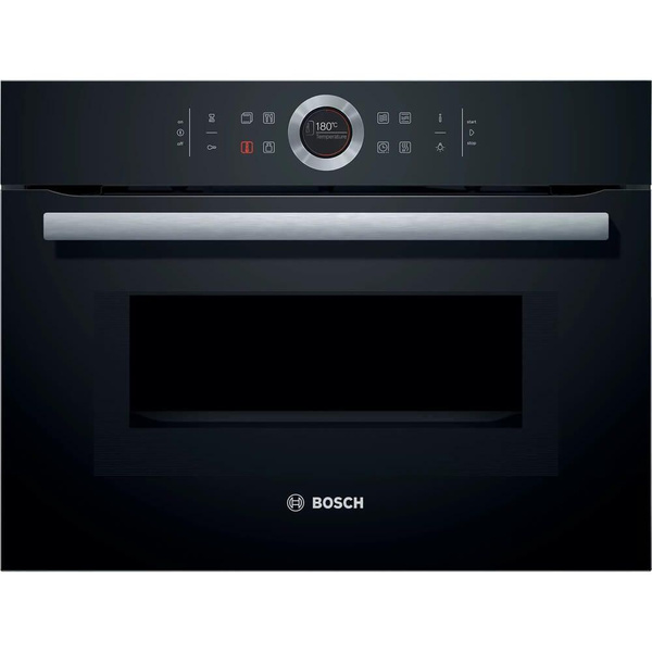 Электрический духовой шкаф встраиваемый Bosch CMG633BB1 с функцией ...