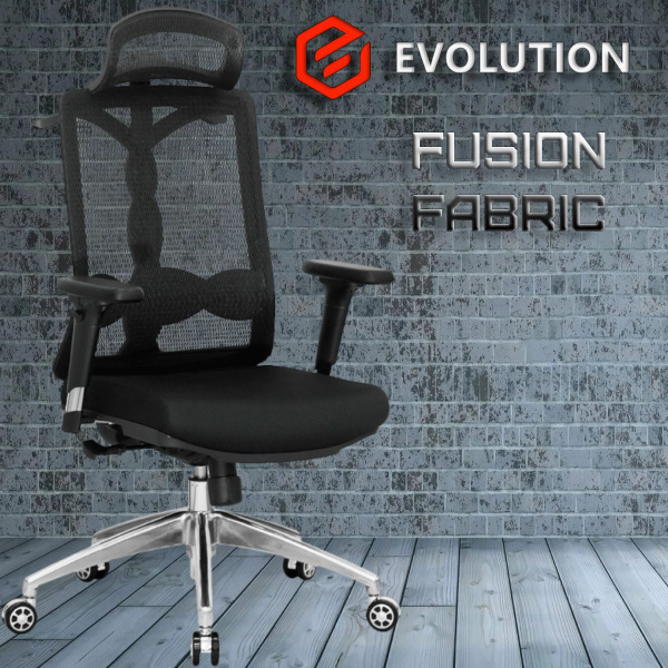 Офисное кресло Evolution EVOLUTION-FUSION-FABRIC - купить по выгодным ...
