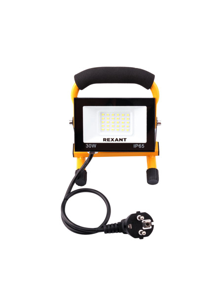 Прожектор-переноска СДО-EXPERT 30Вт 2400Лм 6500K со шнуром 0,5м и евровилкой REXANT купить на ...