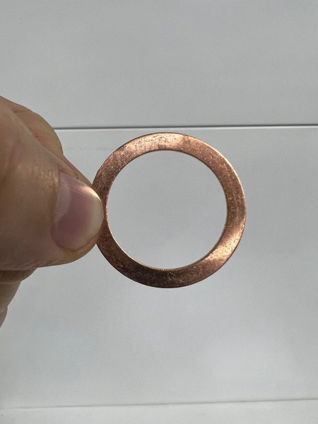 Прокладка сливной пробки переднего моста Toyota. Арт. 9043024003. 1шт ...