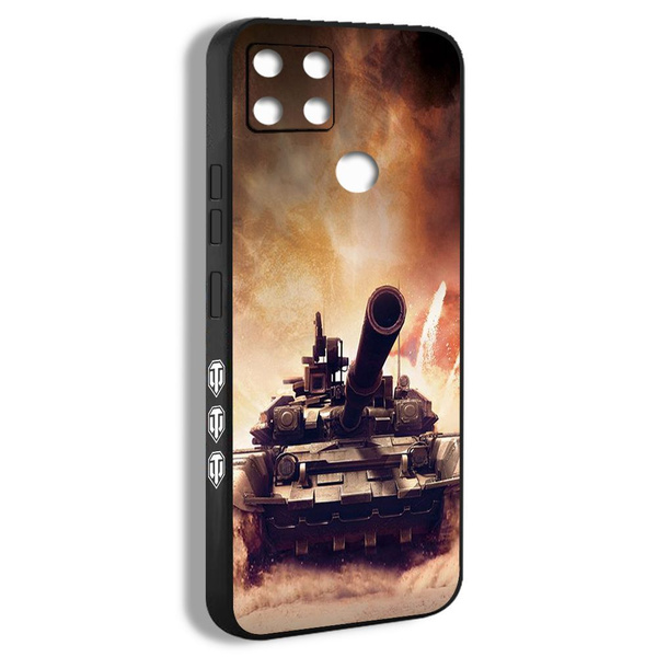 чехол для смартфона Подходит для Realme C25 Танки из игры World of ...