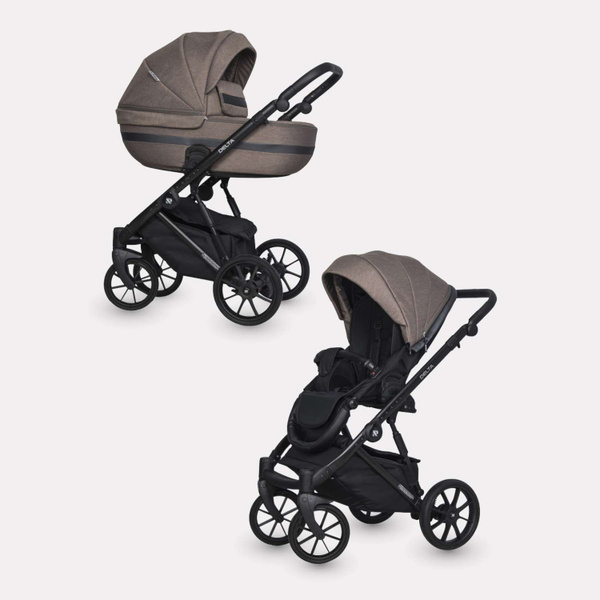 Коляска 2в1 Riko Basic Delta Cappucino Капучино - купить с доставкой по ...