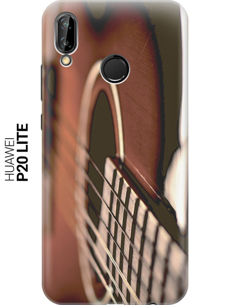 Силиконовый чехол на Huawei P20 Lite / Хуавей П20 Лайт с принтом ...