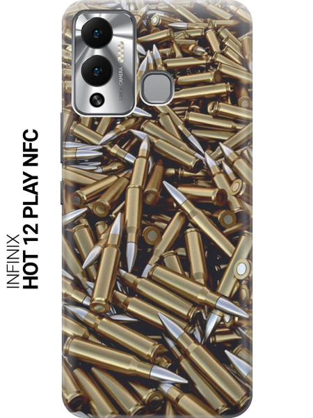 Силиконовый чехол на Infinix Hot 12 Play NFC / Инфиникс Хот 12 Плей с ...