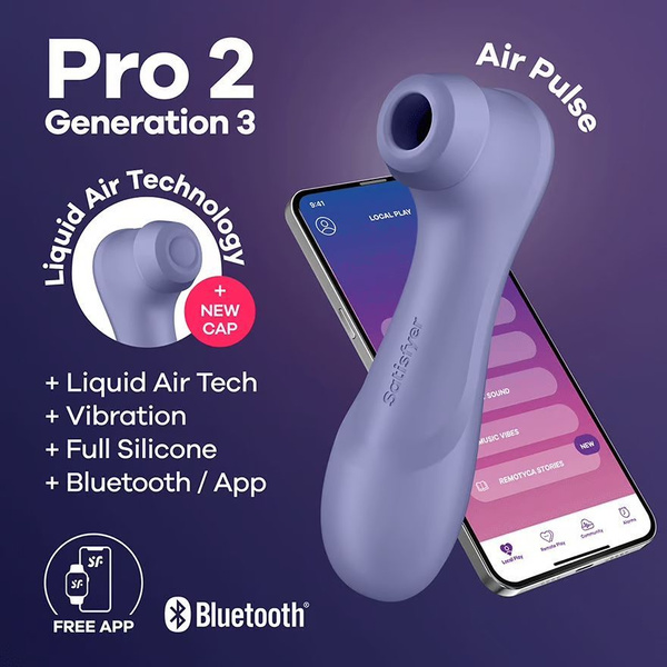 Вибратор Satisfyer Pro 2 Generation 3 + bluetooth - купить с доставкой ...