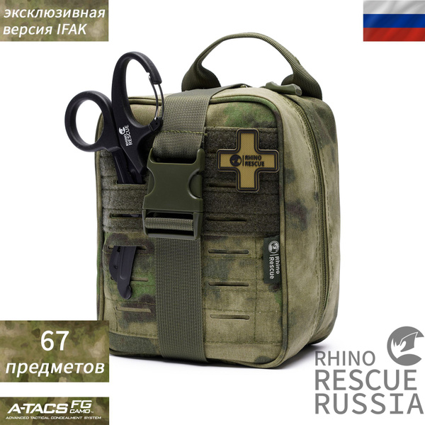 Характеристики Тактическая аптечка 2024 Rhino Rescue IFAK Pro SE Atacs ...