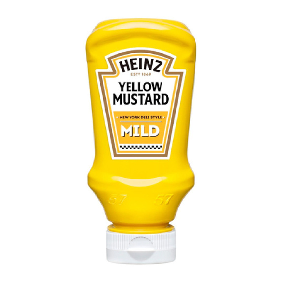 Горчица Heinz Yellow Mustard Mild 220мл - купить с доставкой по ...