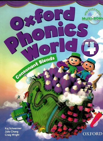 Oxford Phonics World 4 Consonant Blends Student Book with Student Cards ...