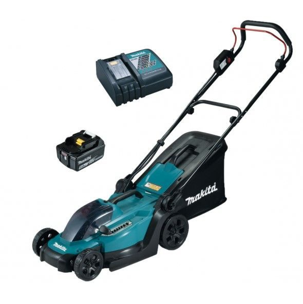 Аккумуляторная газонокосилка Makita DLM330RT 18V, 1x5.0Ah, DC18RC, Li ...