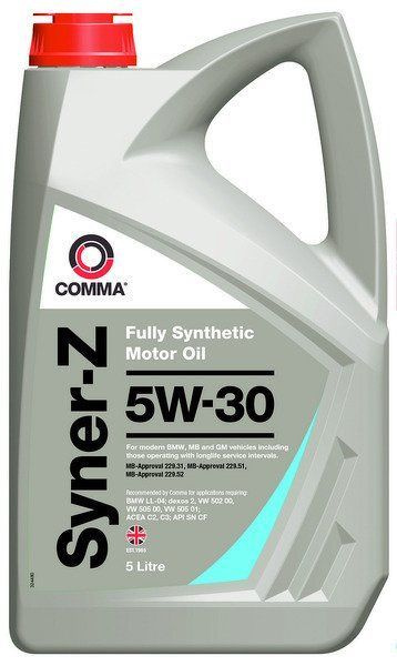 Масло моторное Comma 5W-30 Синтетическое - купить в интернет-магазине ...