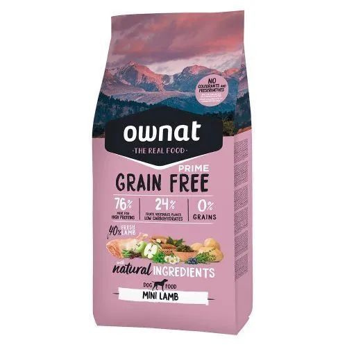 Сухой корм для собак мелких пород Ownat Grain Free Prime беззерновой с ...