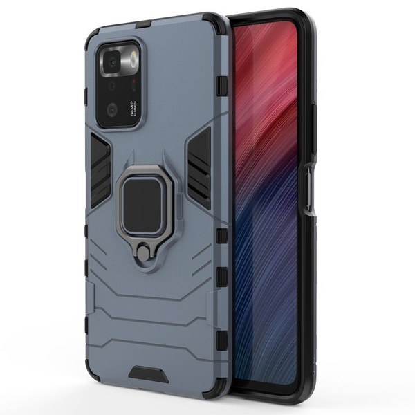 Противоударный чехол с кольцом для Xiaomi Poco X3 GT / Поко Х3 ГТ ...