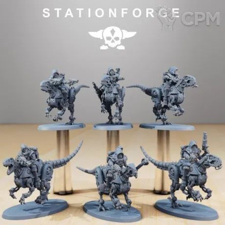 Warhammer Mechanicus Raptors Riders/Механикус Наездники - купить с ...