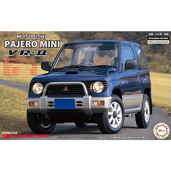 Сборная модель Машинка Fujimi-04625 1/24 Mitsubishi Pajero Mini VR-II ...