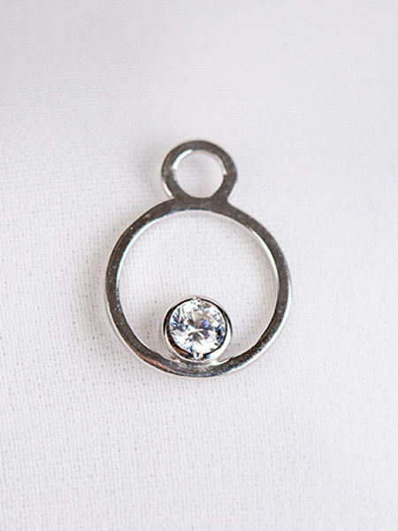 Pepela Jewelry Шарм ювелирный Серебро родированное - купить с доставкой ...