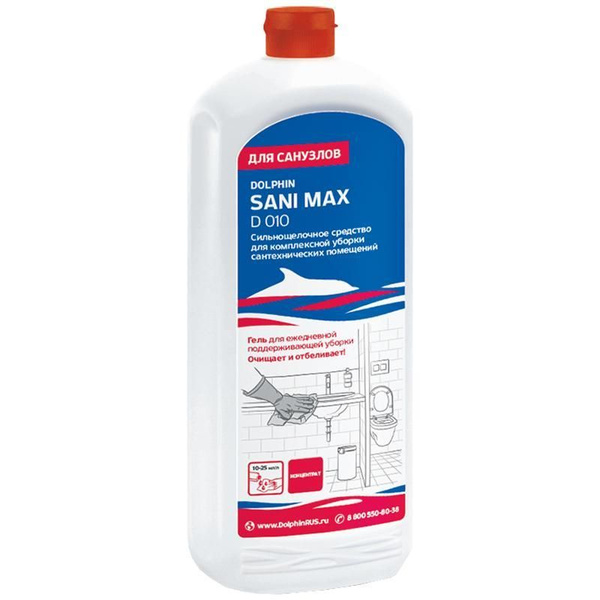 Средство для уборки сантехнических помещений SANI MAX - купить с ...