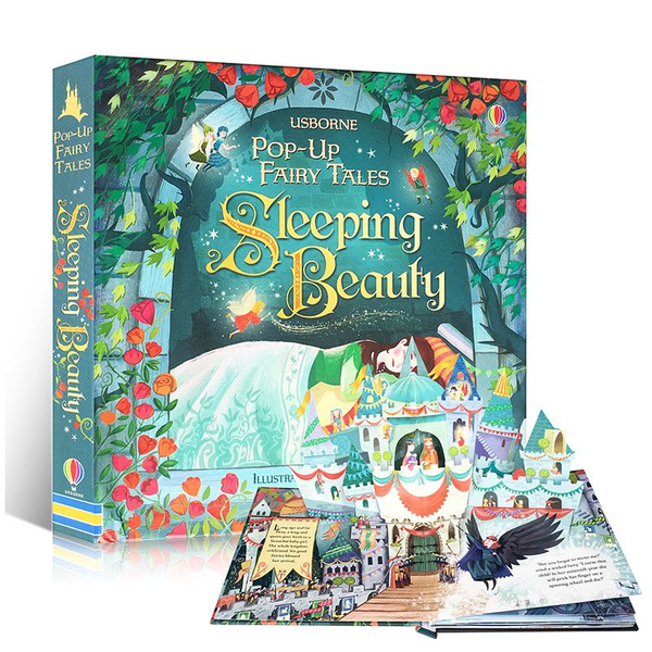 Usborne Pop-up Fairy Tales Sleeping Beauty Fairy Tales Picture Book ...