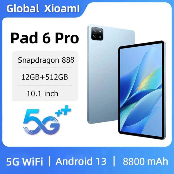 Купить планшет 2024 Последний в мире Pad 6 Pro, 10000 мАч ...