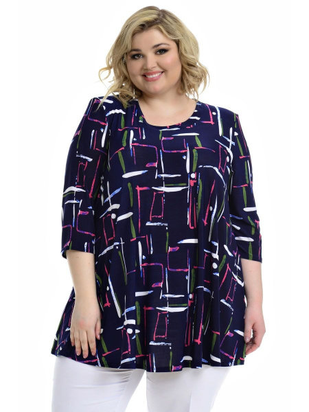 Туника Unigma Большие размеры - купить с доставкой по выгодным ценам в ...