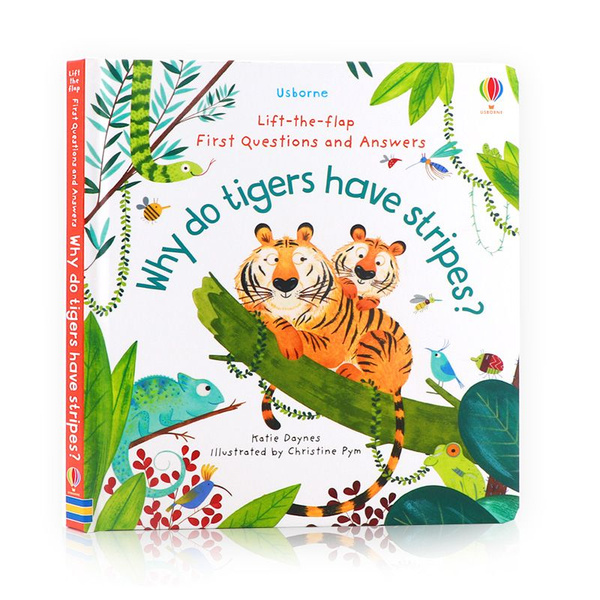 Usborne Lift-the-flap First Questions And Answers: Why Do Tigers Have ...