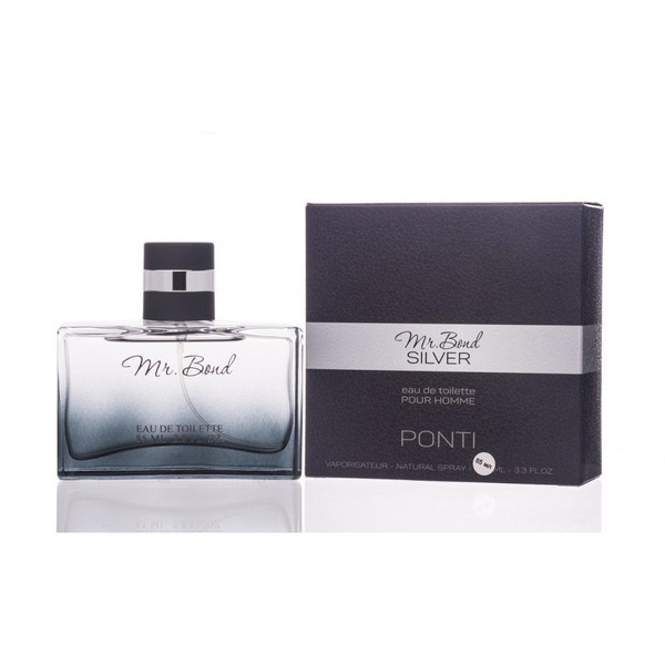 Понти Парфюм MR. BOND - SILVER Туалетная вода 85 мл (1264986177)