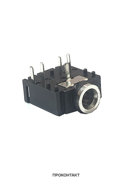 5 штук Гнездо на плату 3.5мм stereo 3F07 CKX3-3.5-01 черный - купить с ...